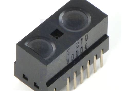 sharp gp2y0d810z0f digital distance sensor 2 10 cm arduino project hub