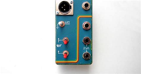 Buffered Splitter 2 Isolated Outputs Xlr Balanced Out By Dpfx Pedals