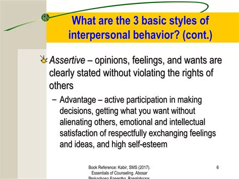 Tips For Practicing Being Assertive Ppt