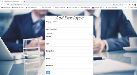 Github Ankitapatil77employee Payroll System