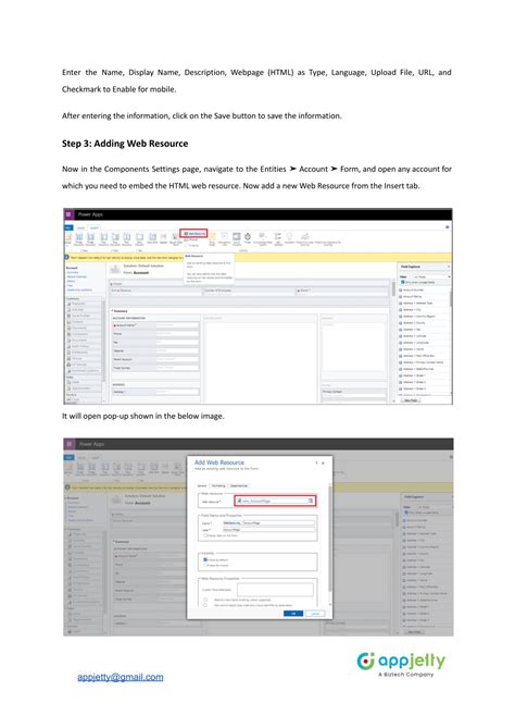 PPT How To Embed HTML Web Resource In CRMs Entity Form PowerPoint