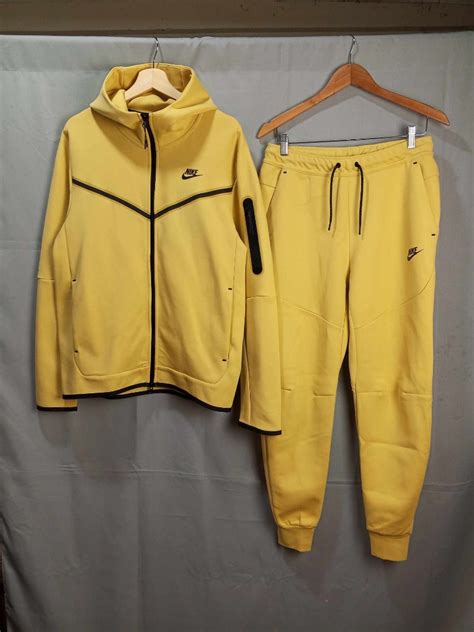 Nike Techfleece Overall Saturn Gold Mens Fashion Coats Jackets