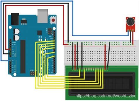 使用arduino声音模块lcd显示屏制作分贝仪arduino制作声音大小显示器 Csdn博客