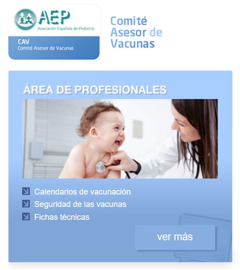 Calendario de Vacunaciones de la AEP 2022 Comité Asesor de Vacunas de