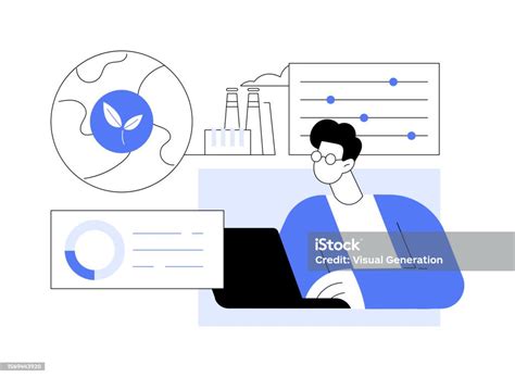 Ecosystem Monitoring Abstract Concept Vector Illustration Stock Illustration Download Image