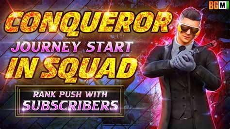 Bgmi Live Squad Rank Push 😎 Play With Teamcode And Subscriers Live