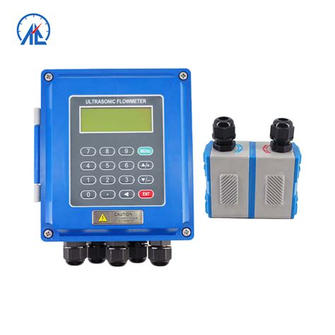 Aice Tech Low Cost Clamp On Ultrasonic Flowmeter Flow Meter Wholesale