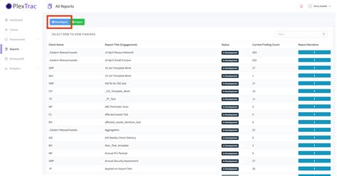 Create Report Plextrac Documentation