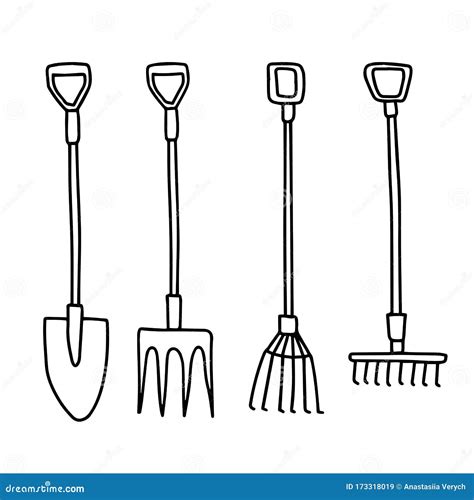 Pitchfork Outline Stock Illustrations 1 908 Pitchfork Outline Stock Illustrations Vectors