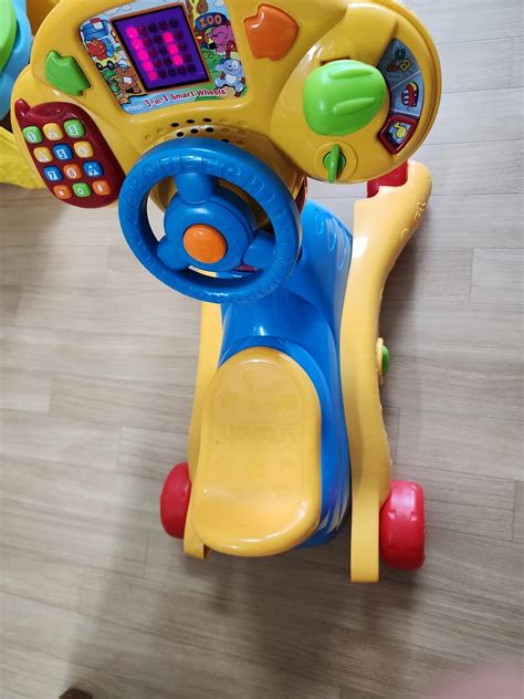 브이텍 장난감 자동차 유모차 당근 중고거래