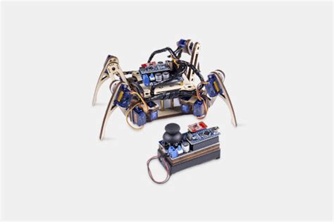 sunfounder crawling quadruped robot kit for arduino robotics drop
