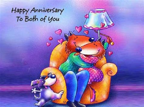 Send Free Ecard Happy Anniversary To Both Of You From