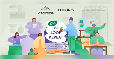 Use Loop Repeat Conscious Market Workshops And Talks For Sustainable