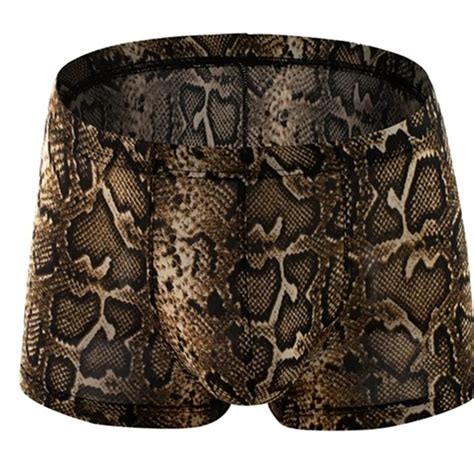 Boxer shorty Sous vêtements sexy pour hommes boxer short zones me peau