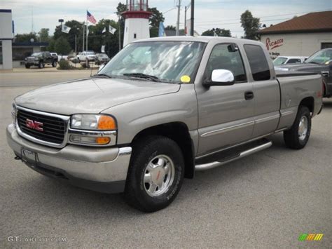 1999 Pewter Metallic Gmc Sierra 1500 Slt Extended Cab 4x4 33987493