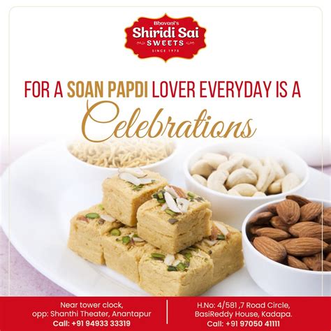 Shiridi Sai Sweets Sweets Which Melts In The Mouth And Surely Gives