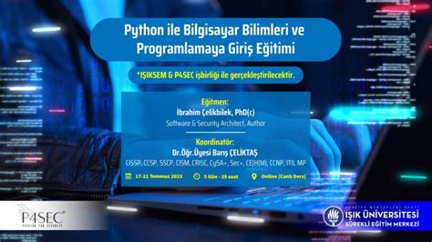 Baris Celiktas Phd Linkedin‘de Python