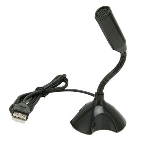 Micrófono Usb Condensador De Computadora Omnidireccional Micrófono Con
