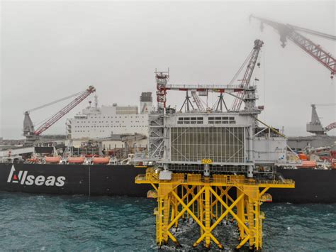 Hollandse Kust Zuid Alpha Topsides Installed By Allseas Pioneering