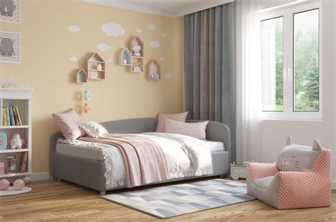 Кровать Лейден 120 Grey – купить в Москве по цене 39 990 рублей в ...