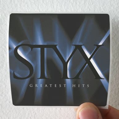 Styx Greatest Hits Album Cover Sticker