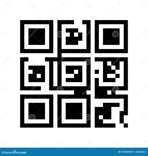 vector qr code to scan with smartphone for payment and hidden