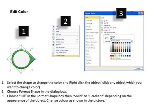 Ppt Beeline Specification Of 5 Stages Using Curved Arrows Powerpoint