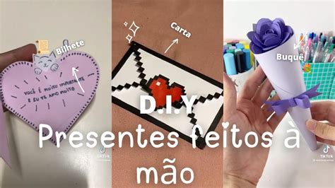 Ideias De Presentes Feitos À MÃo Tik Tok Compilation Youtube