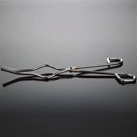 坩埚钳克罗米坩埚钳镀铬化学实验器材 虎窝淘