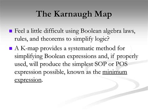 Logic Simplification Sop And Pos Forms Pptx
