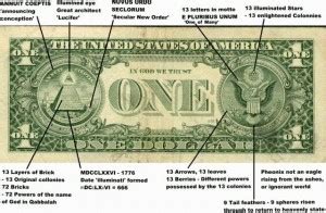 Us Dollar Bill Masonic Symbols Gnostic Warrior By Moe Bedard