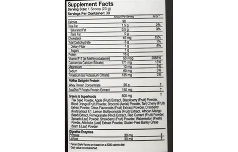 Fitmiss Delight Protein Powder Nutrition Facts Besto Blog