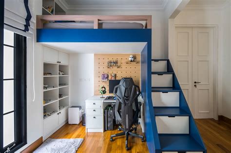 Kombinasi Warna Biru Dan Putih Dalam Desain Interior Hyde Living