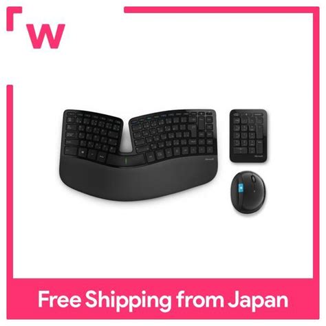 Microsoft Keyboard Mouse Set Wireless Security With Encryption Sculpt Ergonomic Desktop Aes L5v
