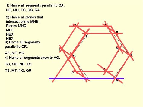 geometry 3 1 relationships between lines parallel lines