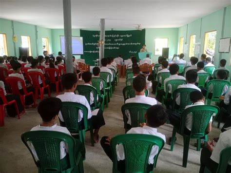 အ ထ က ခွဲ မန်ကျည်းပေါက်ကုန်းကျောင်းတွင် မူးယစ်ဆေးဝါးနှင့်စိတ်ကိုပြောင်းလဲစေသော ဆေးဝါးမ