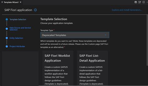 in template type sapui5 free style option is mis sap community