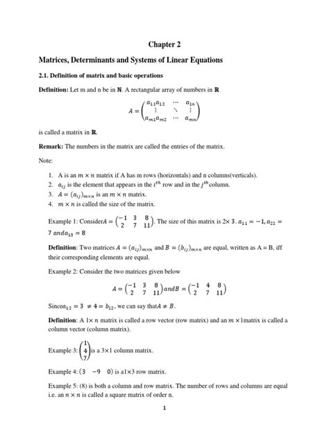 matrix pdf matrix mathematics eigenvalues and eigenvectors