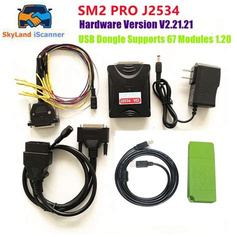 SM PRO J VCI PCM ECU Programmer Dongle IN ECU Read Write V SM PRO J