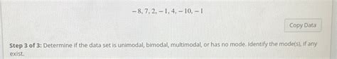 Solved 8 7 2 1 4 10 1 Copy Data Step 3 Of 3 Determine