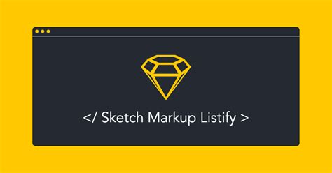 Sketch Markup Listify Plugin Sketch Elements