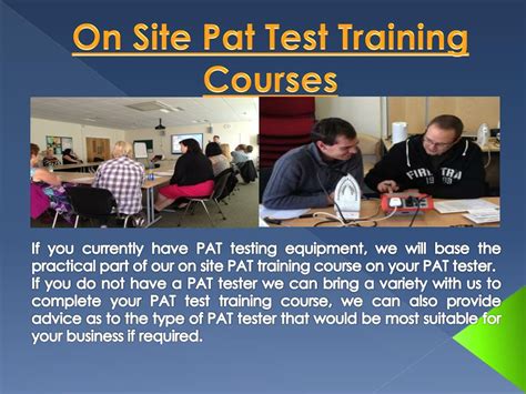 Ppt 1 Day Pat Testing Courses Powerpoint Presentation Free Download