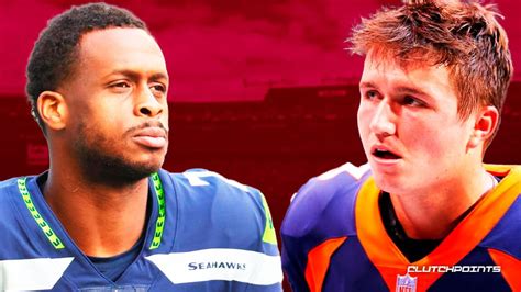 Seahawks Geno Smith Drew Lock Qb Battle Takes Surprising Twist