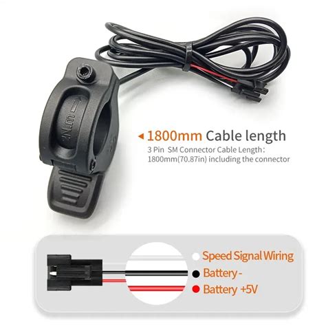 E Bike Accelerator Wuxing 300x Hand Throttle Emotoer