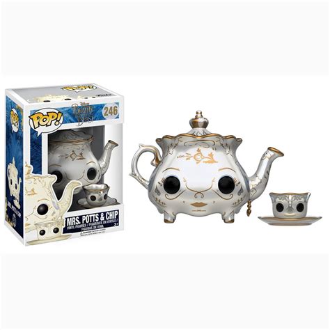 Funko Pop Disney Beauty The Beast Mrs Potts Chips Vinyl Figure