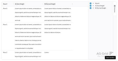 Ag Grid Modules Codesandbox