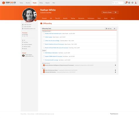 Employee Offboarding Software Automate The Offboarding Process BambooHR