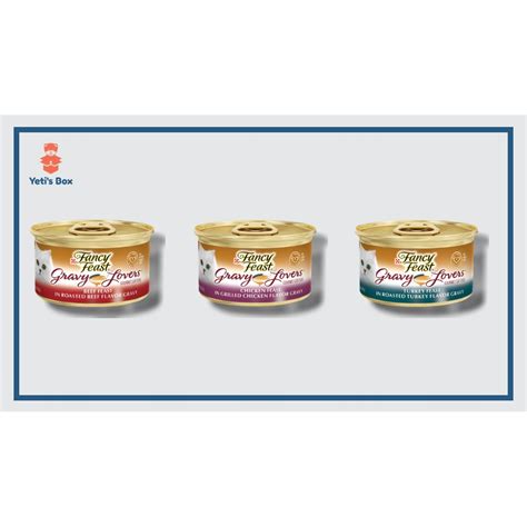 Fancy Feast Gravy Lovers Cat Food Can 85g Near Expiry Shopee Philippines