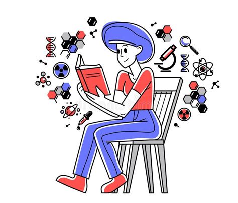 Scientist Working On Some Science Research Or Invention Discovering Theory And Learning