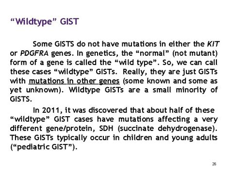 Gist 101 An Introduction To The Biology Of